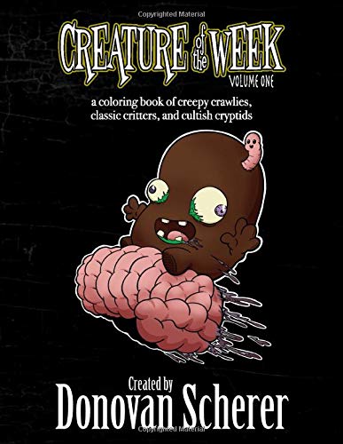 Amazon.com: Creature of the Week: A Coloring Book of Creepy Crawlies ...