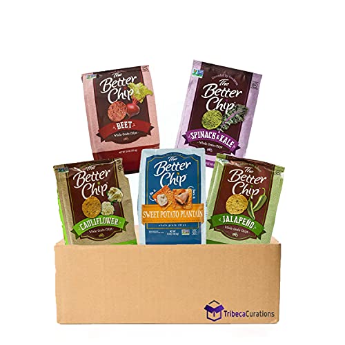 Whole Grain Chip Variety Pack by The Better Chip | Beet, Cauliflower ...