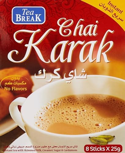 Tea Break Instant Karak Chai, 25 gm (Pack of 8) price in Egypt | Amazon ...