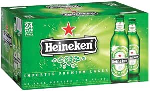 Heineken, 24 pk, 12 oz bottles, 5% ABV: Amazon.com: Grocery & Gourmet Food