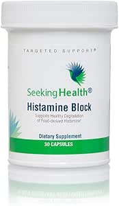 Amazon.com: Seeking Health | Histamine Block | DAO Supplement Enzyme ...