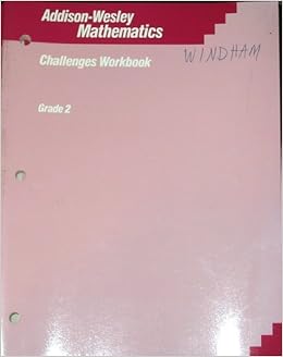 Addison-Wesley Mathematics Challenges Workbook: 9780201272116: Amazon ...