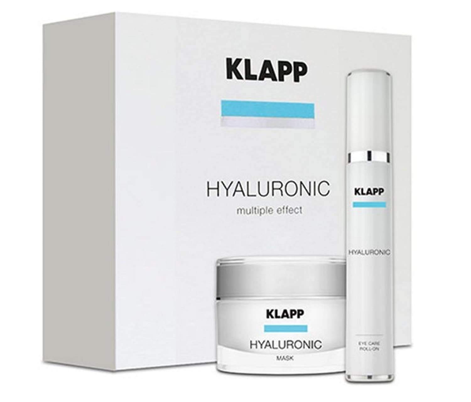 Amazon.com : Klapp Hyaluronic Face Care Set with 50 ml Hyaluronic Mask ...