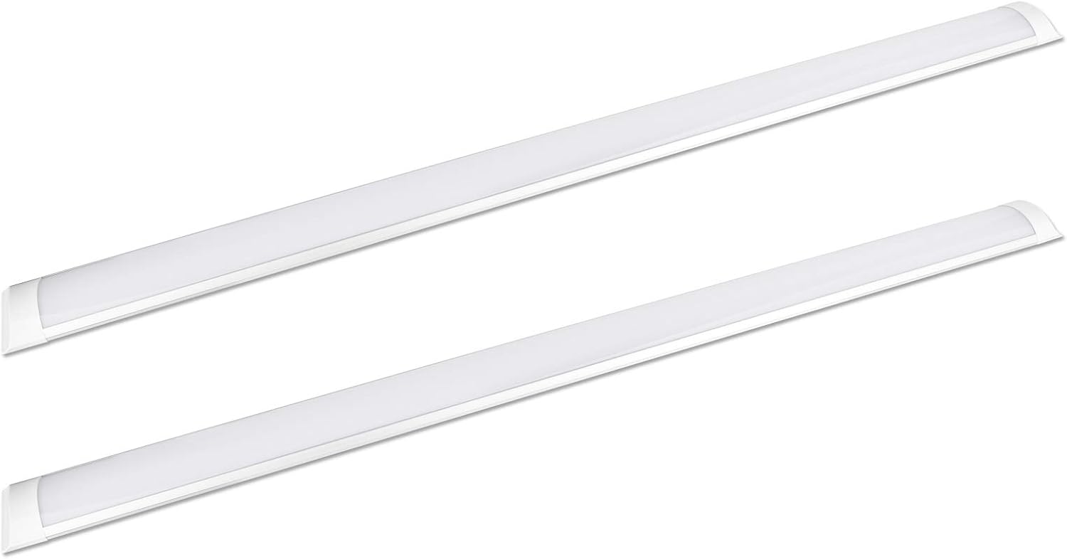 LED Batten Light Stainless Steel Card - BigaMart