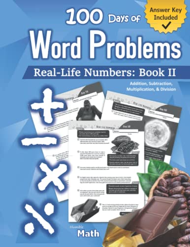 Humble Math – Word Problems (Book II): 4th Grade / 5th Grade (Ages 9-11 ...