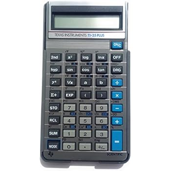 Amazon.com : Texas Instruments TI-35 Plus Scientific Calculator TI-35 ...