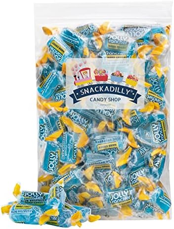 Snackadilly Blue Jolly Ranchers 14.5 Oz. Bag Of All Blue Raspberry ...
