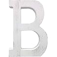 Amazon.com: Extra Large Wood Decor Letters Wood Distressed White ...