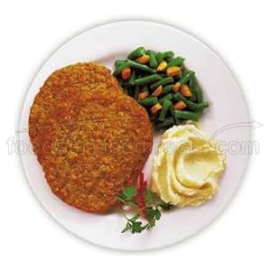 Amazon.com: 4-1 Breaded Chuckwagon Beef Patty Fritter, 40 Pieces of 4 ...