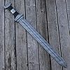 UNIVERSAL BLADE STORE Custom Handmade Damascus Steel Viking Sword ...