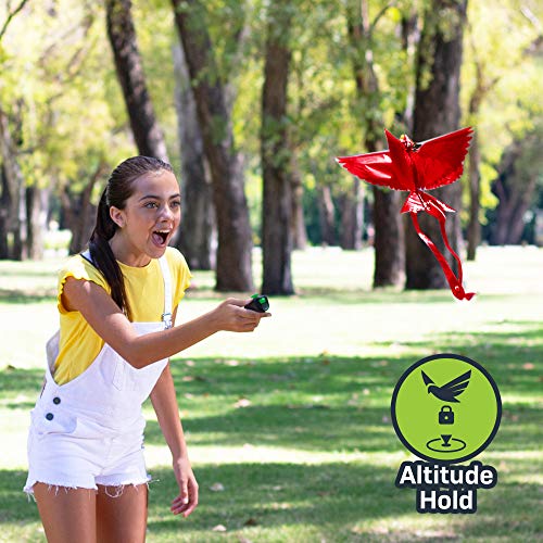 Zing Go Go Bird - Red - Remote Control Flying Toy - Looks and Flies ...