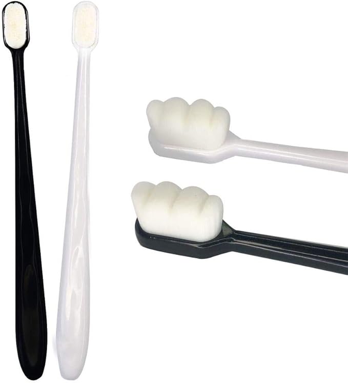 Amazon.com: Extra Soft Toothbrush-2 Pcs, Ultra Soft-bristled Micro-Nano ...