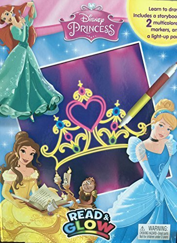Disney Princess Read & Glow: Phidal Publishing Inc.: 9782764331156 ...