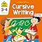 School Zone - Cursive Writing Workbook - 32 Pages, Ages 8 to 10, 3rd ...
