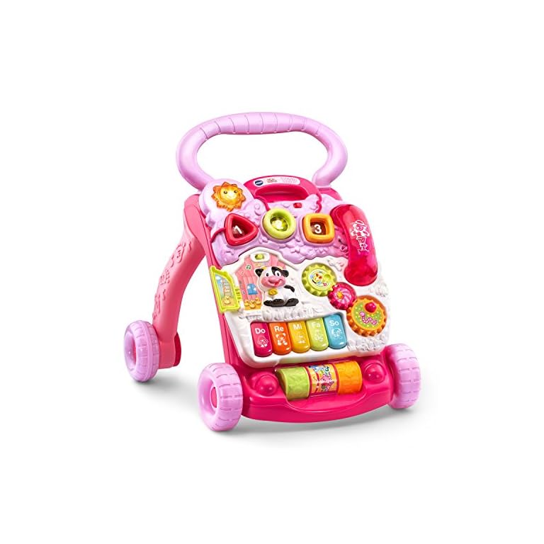 VTech Sit-to-Stand Learning Walker , Pink (Amazon Exclusive) - Best ...