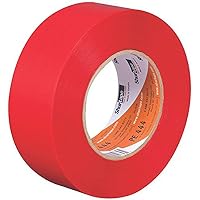 Shurtape PE 444 UV-Resistant Stucco Masking Tape, 48mm x 55m, Red, 1 ...