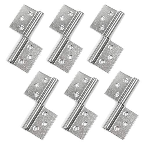 T Tulead Stainless Steel Door Hinges Flag Hinges 2.91-Inch Length Lift ...