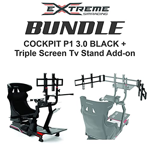 Extreme Sim Racing Bundle Racing Simulator Cockpit With All Accessories ...