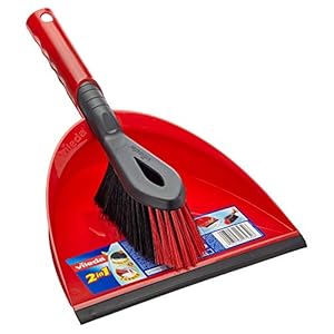 Vileda Dust Pan & Brush Set: Amazon.co.uk: Kitchen & Home