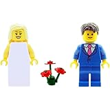 LEGO 40165 Bomboniera Matrimonio Sposi per torta: Amazon.it: Giochi e ...