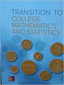 Amazon.com: Transition to College Mathematics and Statistics ...