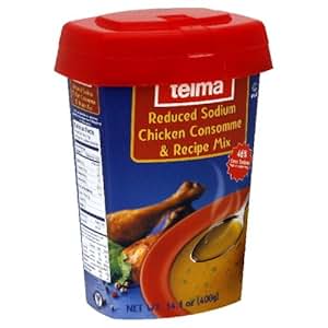 Amazon.com : Telma Chicken Consomme Cubes, Reduced Sodium, 14.10-Ounce ...