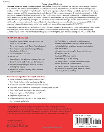 Inkscape: Guide to a Vector Drawing Program (3rd Edition) | Pricepulse