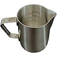 Amazon.com: Rattleware 12 oz Stainless Steel Etched Macchiato Pitcher ...