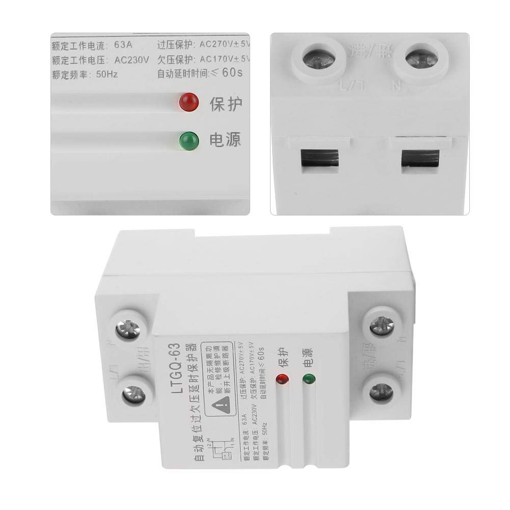 Relays Automatic Relay Protector 230V Adjustable Automatic Reconnect ...