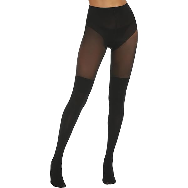 Black Thigh High Stockings LissKiss Black Faux Stockings With Nude Top ...