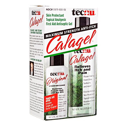 Купить Grabber Outdoors Calagel Anti-itch Gel, With Free 2-Ounce Tecnu ...