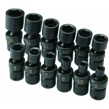 Amazon.com: SK Hand Tool 32300 Drive Swivel Fractional Impact Socket ...