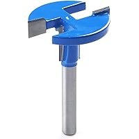 Mesee T Slot Router Bit 1/4-Inch Shank Straight T-Slot T-Track Slotting ...