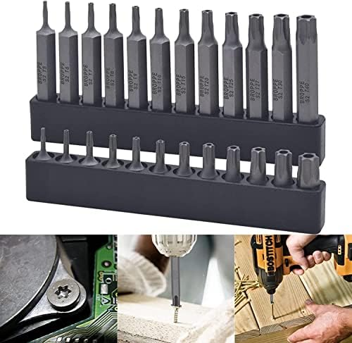 Security Torx Bit Set, Magnetic Torx Screwdriver Set, Metric Hex Torx ...