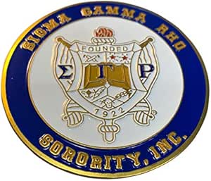 Amazon.com: Sigma Gamma Rho Round Car Badges: Automotive