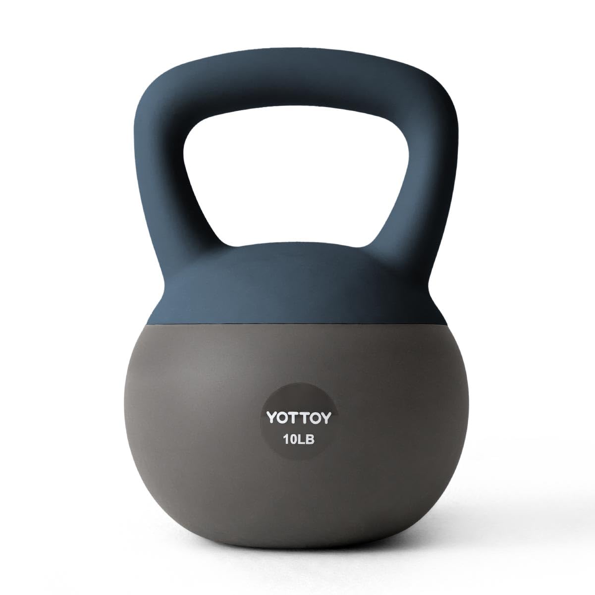 YOTTOY Soft Kettlebells, 10 lb kettlebell with Anti-Slip Base & Impact ...