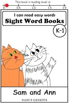 Amazon.com: Sam and Ann: I CAN READ EASY WORDS SIGHT WORD BOOKS: Level ...