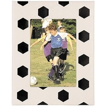 Amazon.com - Soccer Ball (Football) Shaped Picture Frame - Perfect for ...