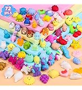 Amazon.com: TOANWOD 72 PCS Mochi Squishy Toy Halloween Fidget Toy ...