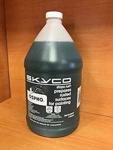 Amazon.com : SKYCO OSPHO Metal Rust Remover 1Gallon Prepares Surfaces ...