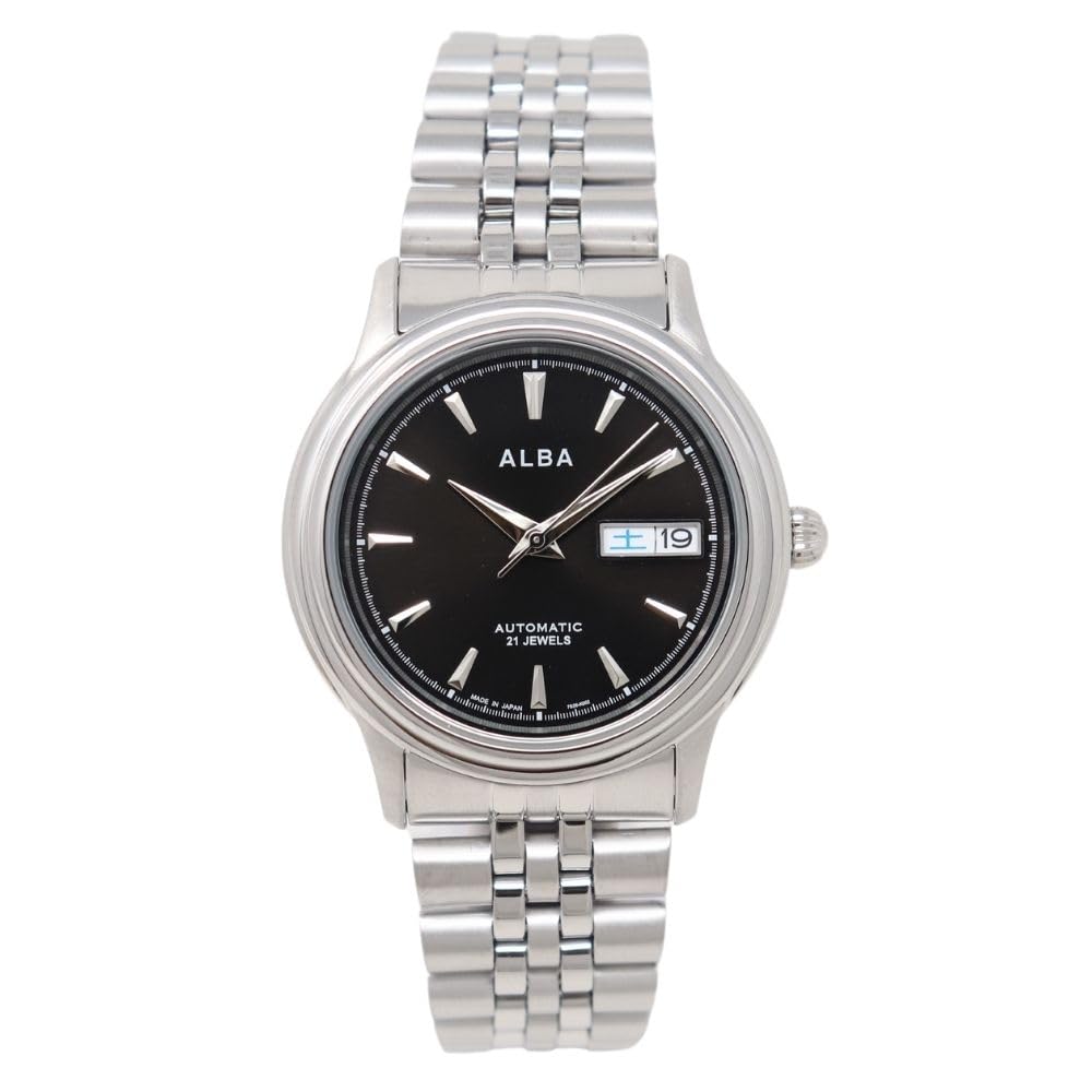 Mua セイコー ウォッチ アルバ 腕時計 自動巻 メカニカル 日本製 メンズ メタルバンド カレンダー 日付 曜日 ステンレス アナログ ...