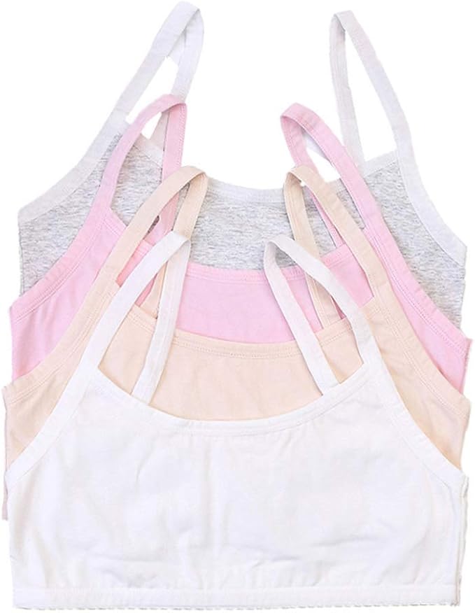 Amazon.com: YUMILY Age 8-12 Teen Girls First Training Spaghetti Strap ...