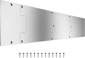 Gihioue Door Kick Plate, Scratch-Resistant Stainless Steel Step Plate ...