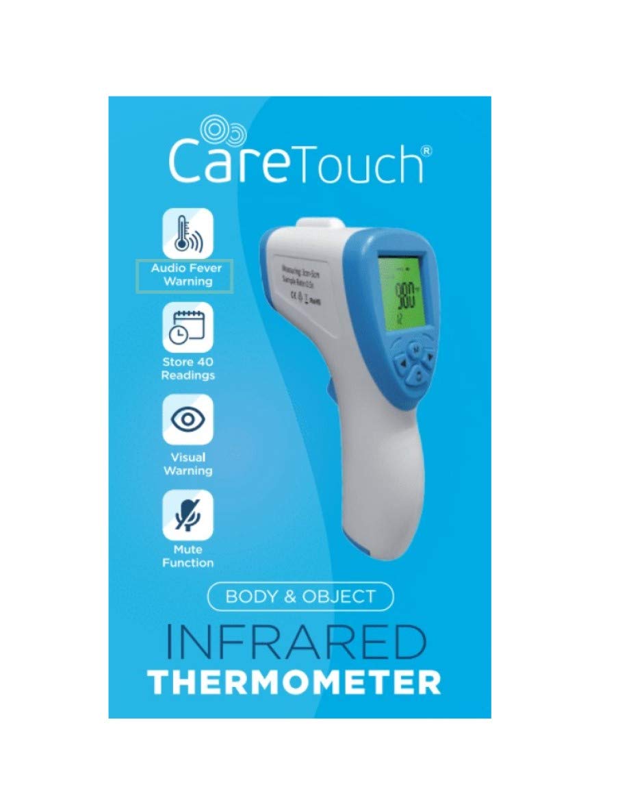 Care Touch Infrared Gun Thermometer - Non-Contact Infrared Thermometer ...