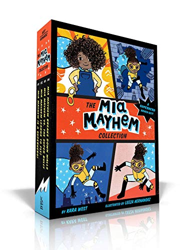 Amazon.com: The Mia Mayhem Collection: Mia Mayhem Is a Superhero!; Mia ...