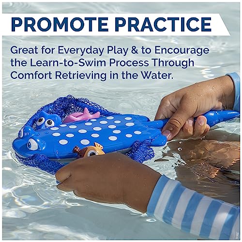 SwimWays Disney Finding Dory Mr. Ray's Dive and Catch Game, Bath Toys ...