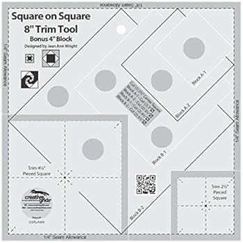 Amazon.com: Creative Grids 2 Peaks in 1 Multi-size Triangle Quilting ...