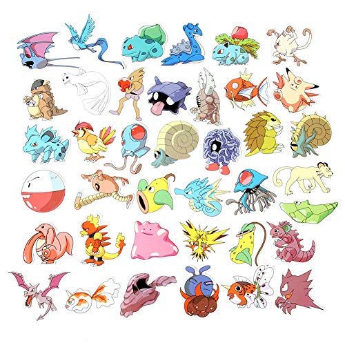Pokemon Stickers Pikachu Laptop Stickers Pack Decals Cool - Want It All