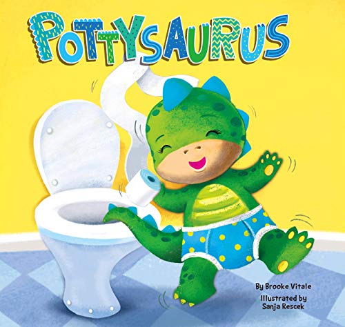 Pottysaurus - Children's Padded Board Book - Potty Training: Little ...