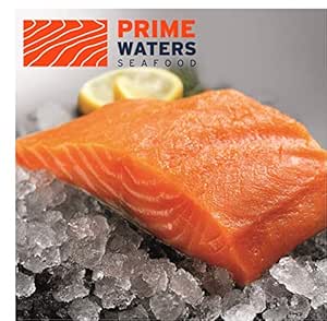 PrimeWaters Atlantic Salmon from Norway, 5 ounces, Frozen (14 portions ...